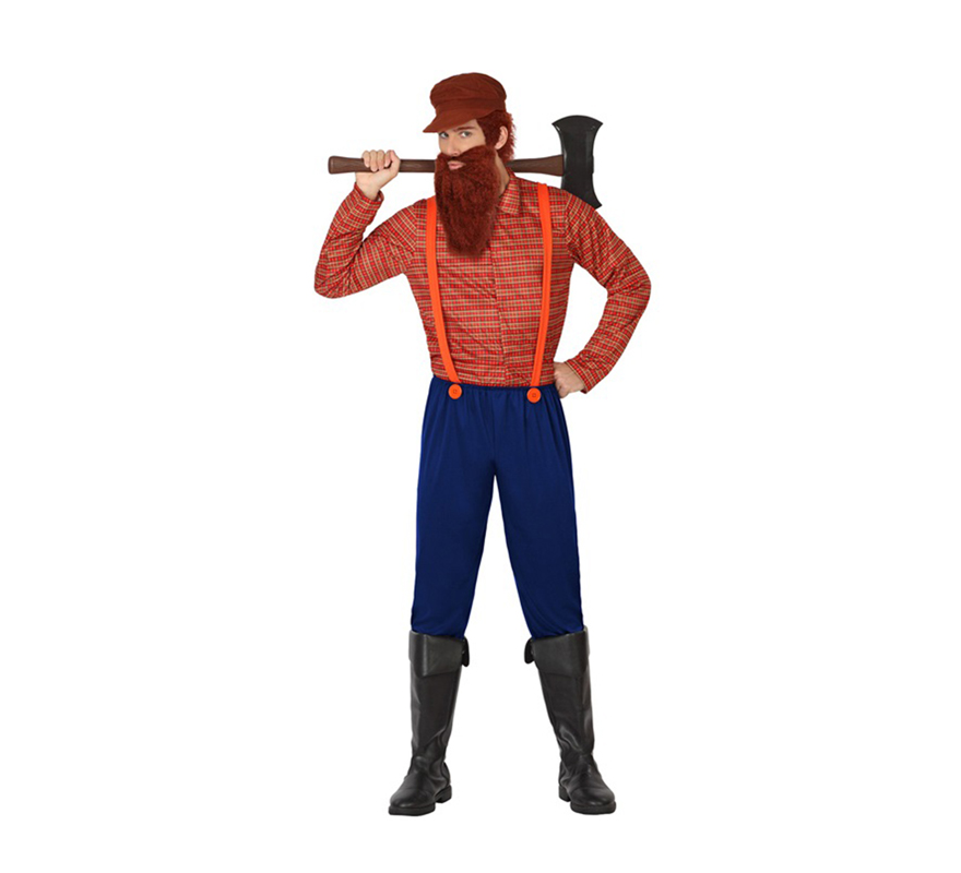 Disfraz de Leñador para hombres en varias tallas